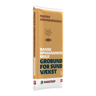 Product details Pindstrup Jordforbedring Sphagnumfri - 50 liter